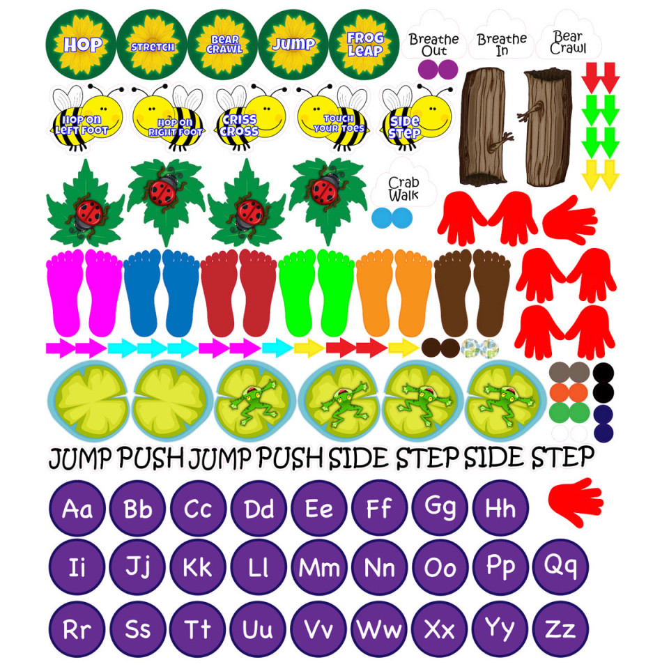 Nature Walk Alphabet – Sensory Paths