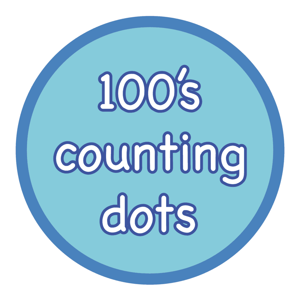 1 to 100 Counting Dots – Sensory Paths